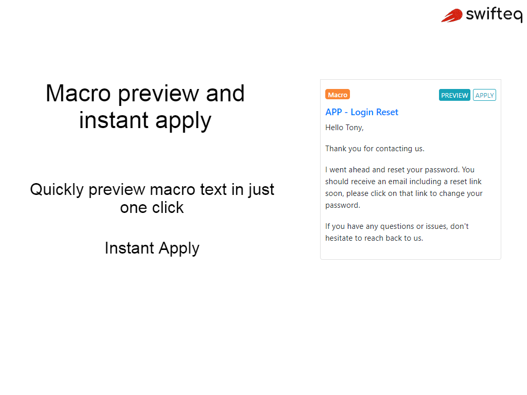 Macro Search App Integration with Zendesk Support